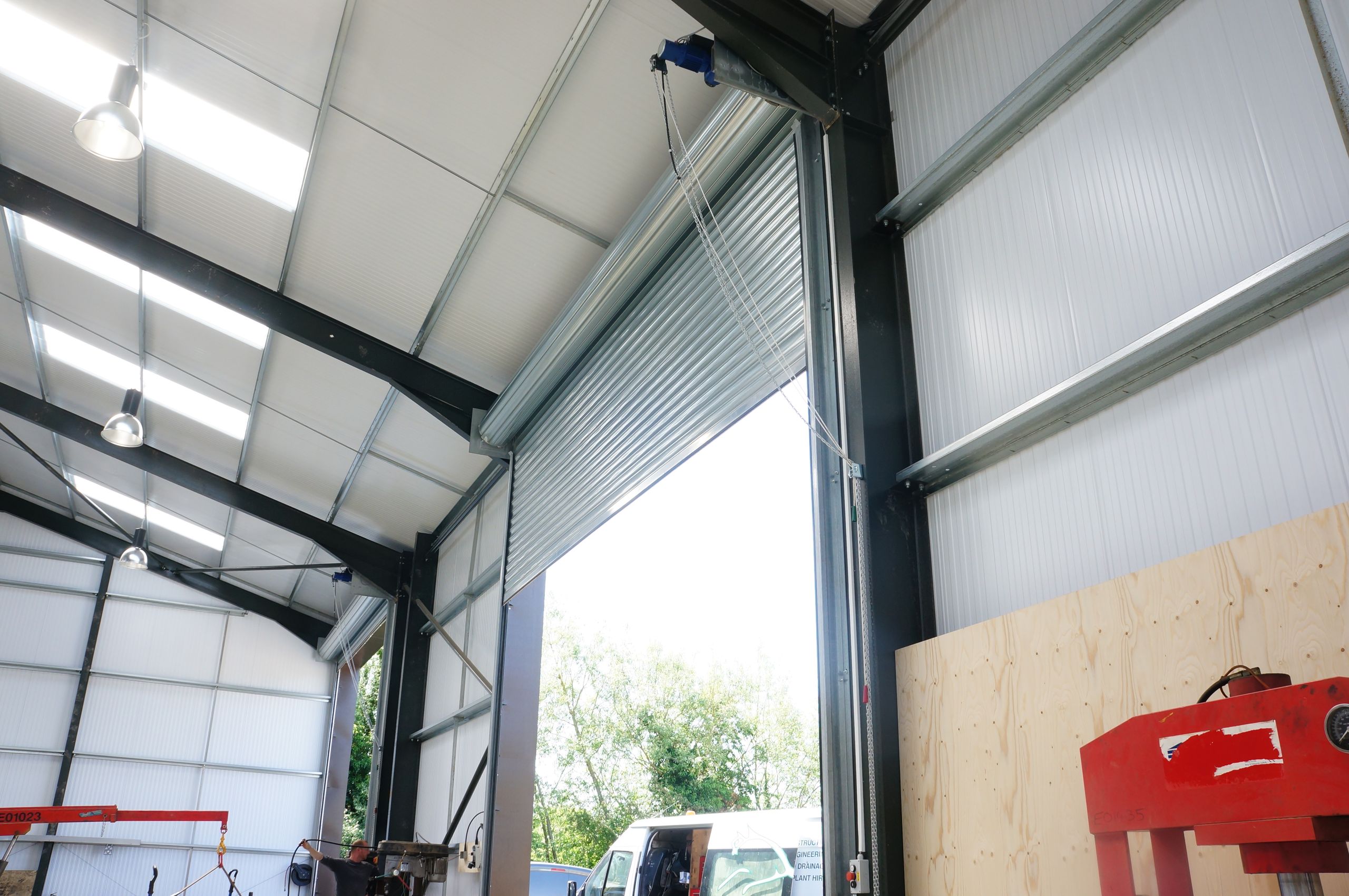 Industrial Steel Frame Buildings, Bridgewater Construction UK